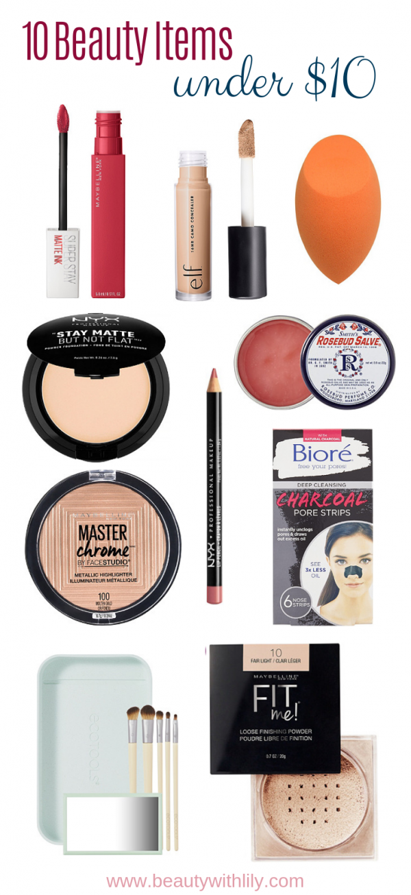 10 Beauty Items Under $10 To Try - Beauty With Lily